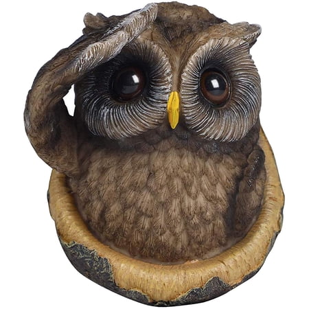 Lifelike Owl Tree Hugger Garden Statues Animals Yard Art, Outdoor ...