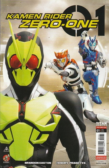 Kamen Rider Zero-One #1C VF ; Titan Comic Book - Walmart.com