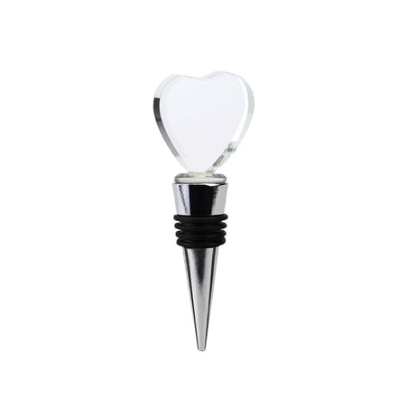 Decodeary Wine Bottle Stopper Dome Crystal Alloy Cabochons Storage Cap ...