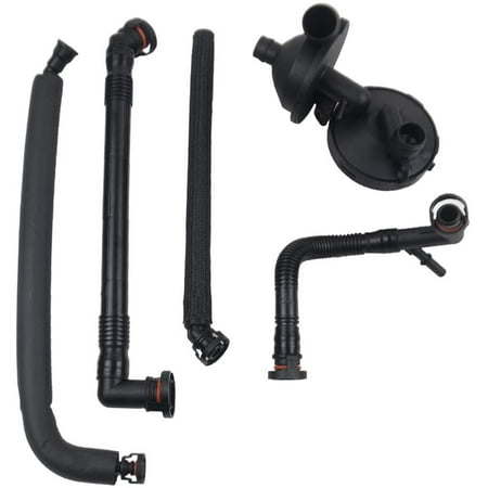 11617501566 PCV Valve Positive Crankcase Vent Valve Breather Hose Kit ...