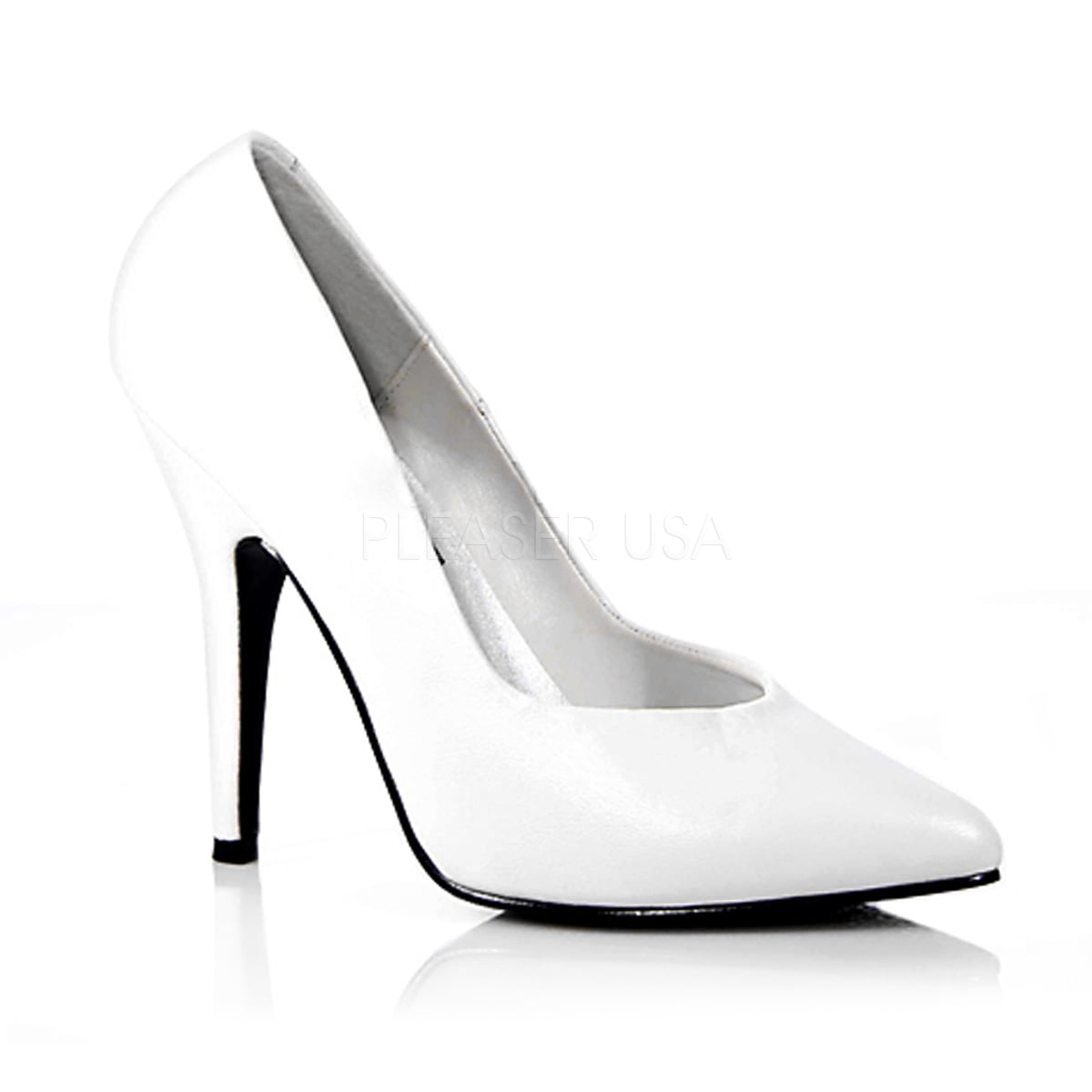 PLEASER SEDUCE-420 Women's 5" Heel Classic Pump Dress Heel Basic Pump ...