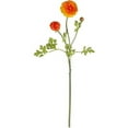 Nearly Natural 23" Ranunculus Stem, Orange, 12pc - Walmart.com