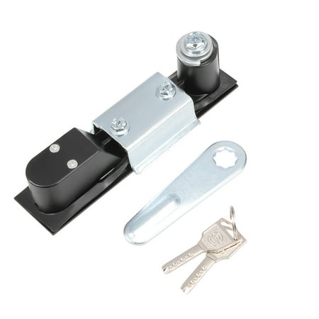 Electric Cabinet Panel Cam Lock Push Type Pop Up Door Lock Matt Black ...