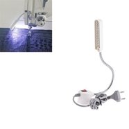 30 LED Sewing Machine Light US PLUG Gooseneck Working Lamp With ...