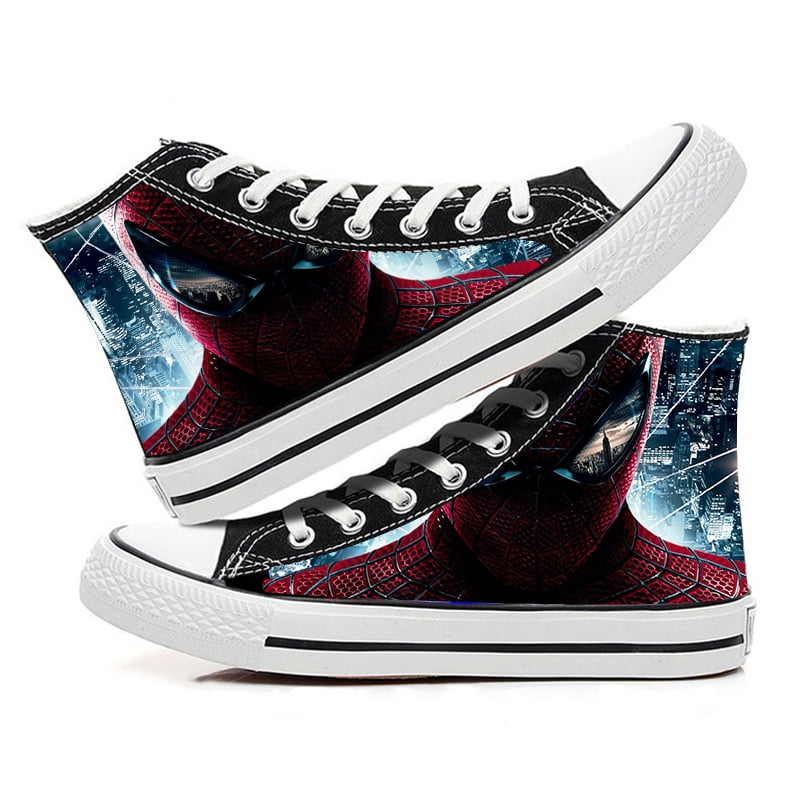 Click here for Unbranded Spider-Man Print Canvas Shoes Casual Sho... prices