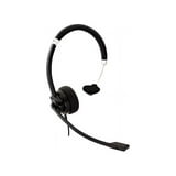 V7 Deluxe USB Mono Headset with Boom Mic HU411 - Walmart.com