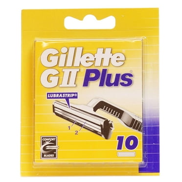 Gillette TRAC II Plus Razor Blade Refills, 10 Count - Walmart.com