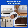 4Pcs Furniture Wheel Stopper Nonslip Caster Cups Rubber Bed Frame ...