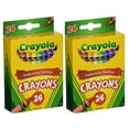 Crayola 48 Crayons Set, Non-Toxic, School Coloring Supplies (2 Packs of ...
