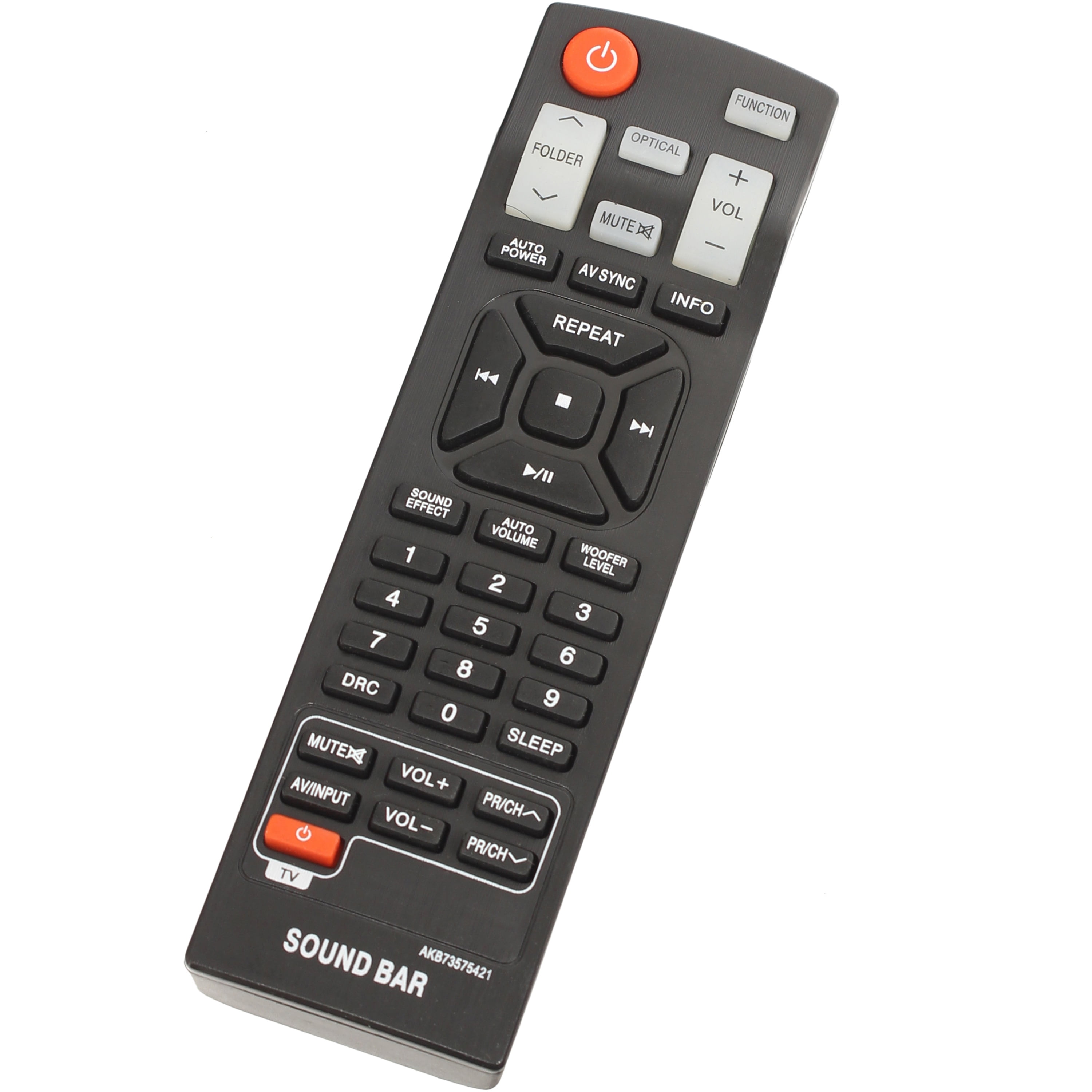 Mimotron Generic AKB73575421 Remote Control for LG Sound Bars NB3532A ...