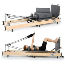 Lilypelle Pilates Reformer Machine Equipment with Spring for Home ...