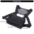 Adjustable Chest Pack Light Weight Nylon Storage Bag Running Backpacks ...
