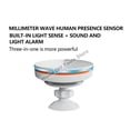 ZigBee 3.0/Wifi Human Presence Sensor 5V MMwave 24G Radar With Siren ...