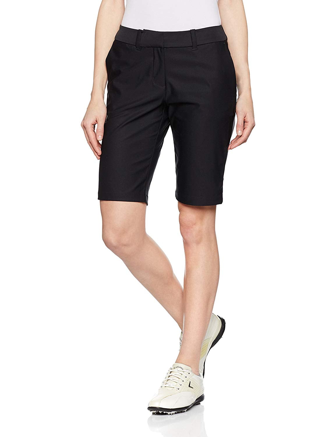 Nike Women's Golf Tournament Bermuda Shorts-Black - Walmart.com
