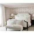 Beacon House Summer Palace Butter Floral Trail Wallpaper - Walmart.com