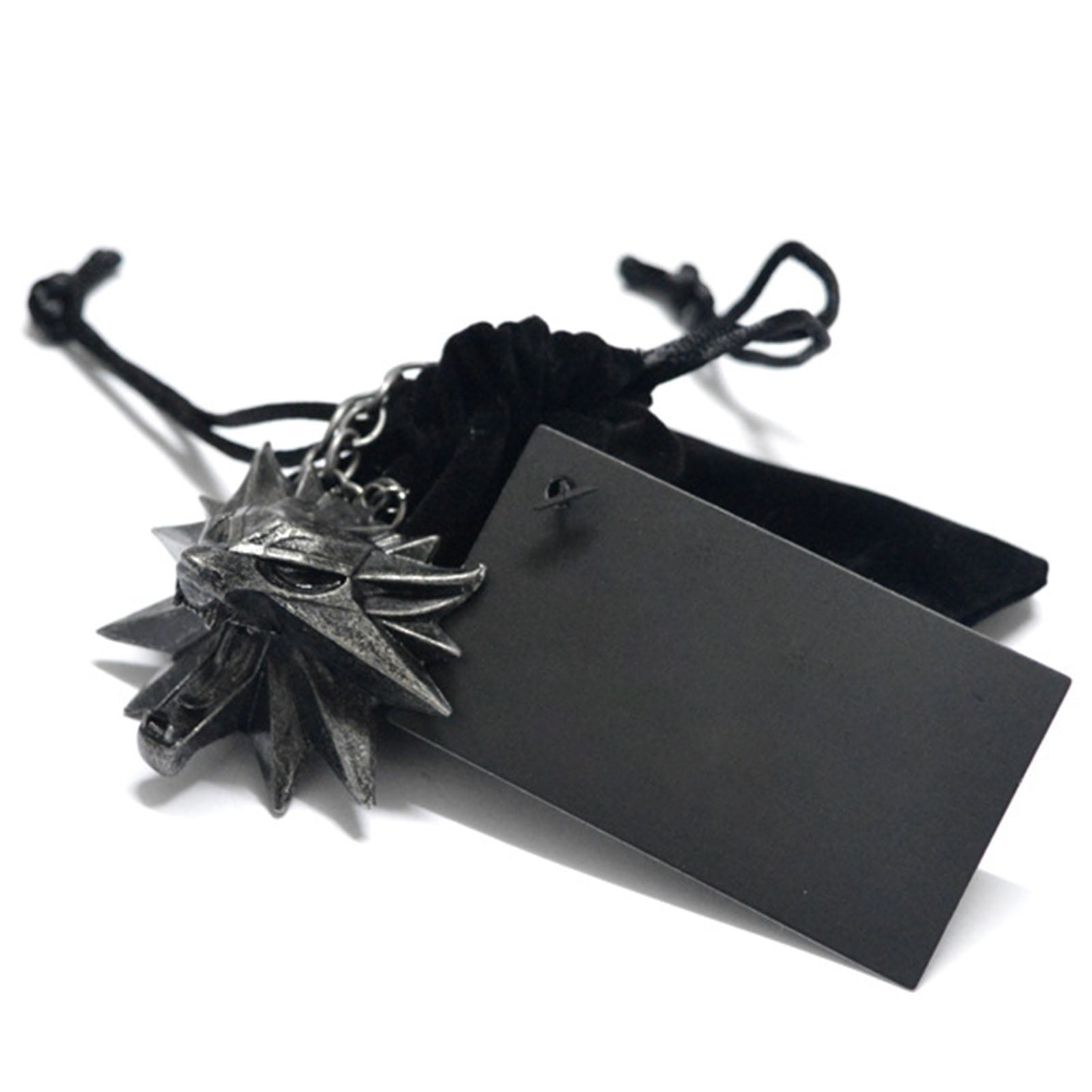 Click here for Vobor-Ca Wolf Head Necklace the Witcher 3 Wolf Zin... prices