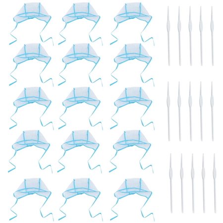 15 Sets Highlighting Caps Tipping Caps Hair Color Dyeing Caps ...