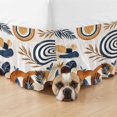 Bohemian Bed Skirt Bed Skirts California King Size 16 Inch Drop, Boho ...
