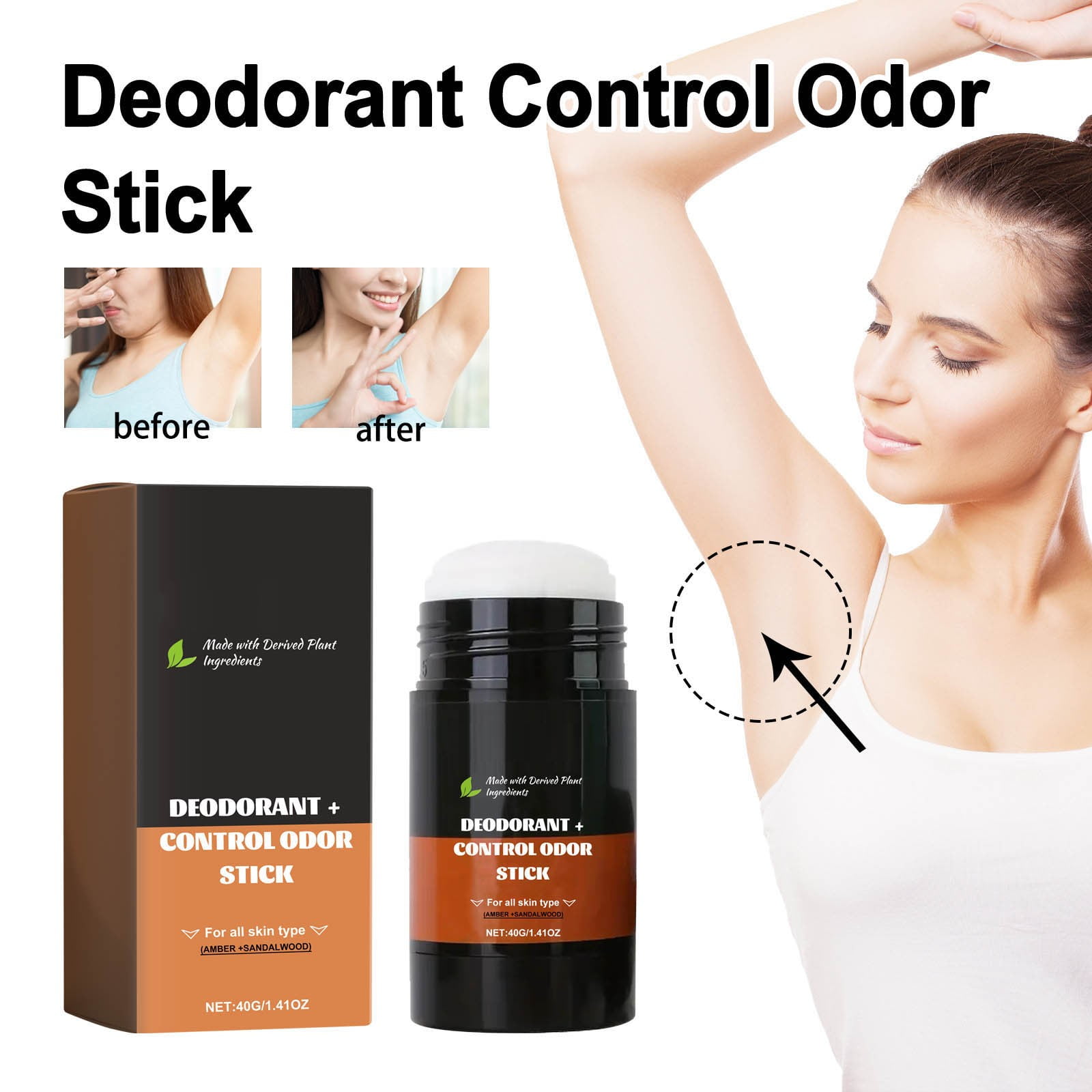 Desodorante Super Senior de aluminio transparente, suave y cómodo, con ...