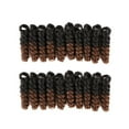 QUEENTAS 3 Pack 10 inch African Crochet Braiding Hair, Carrie Curl ...
