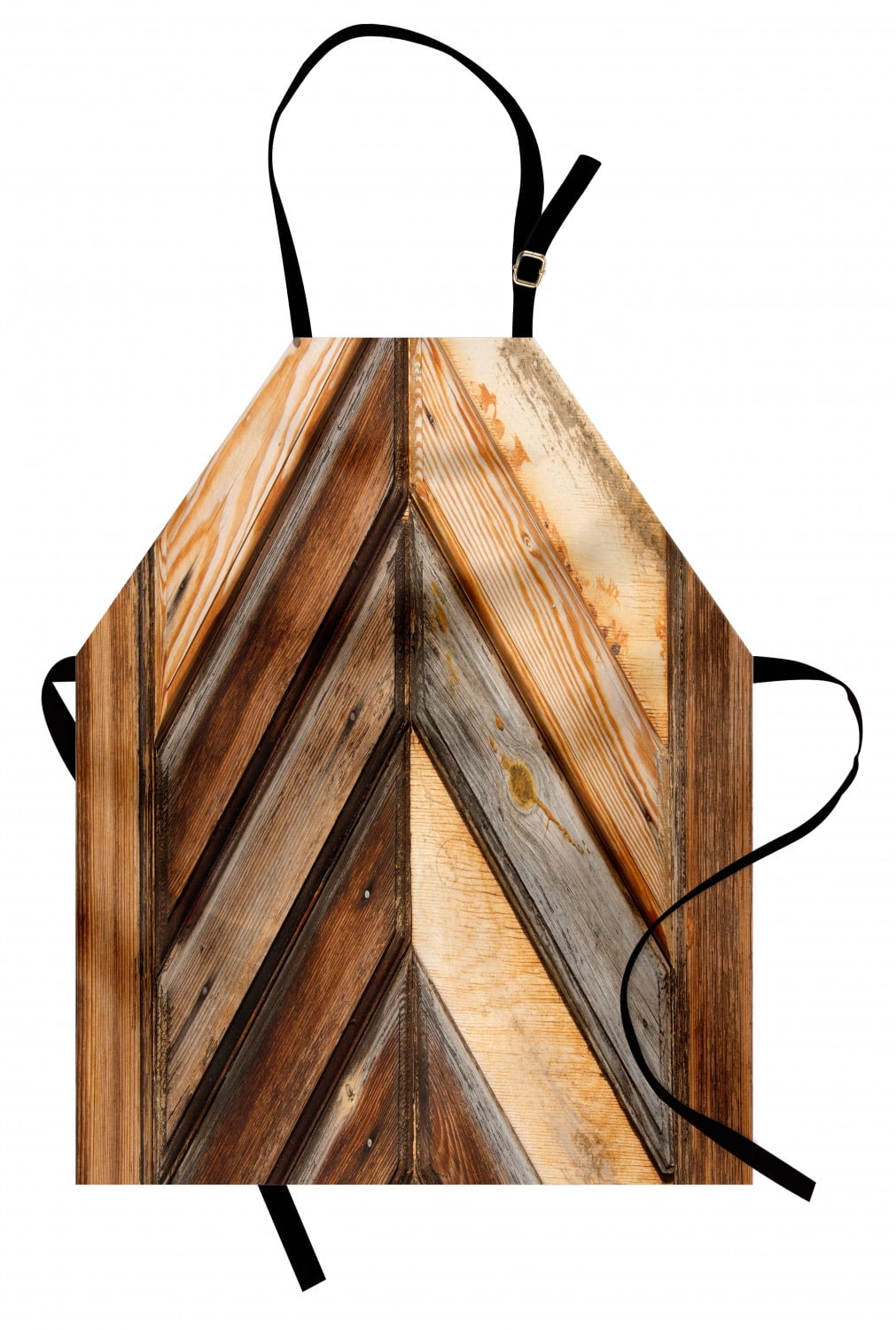 Rustic Apron Wooden Fence Figure Vintage and Grunge Gardening Themed ...