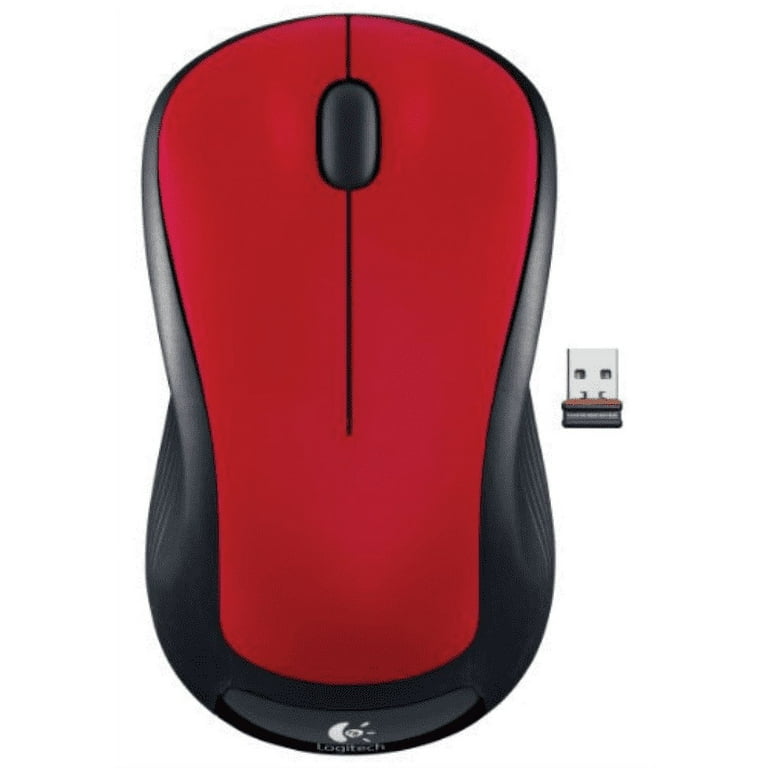 Logitech Wireless Mouse Red
