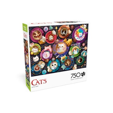 Buffalo Games - Cats Series - Fancy Cats - 750 Piece Jigsaw Puzzle ...