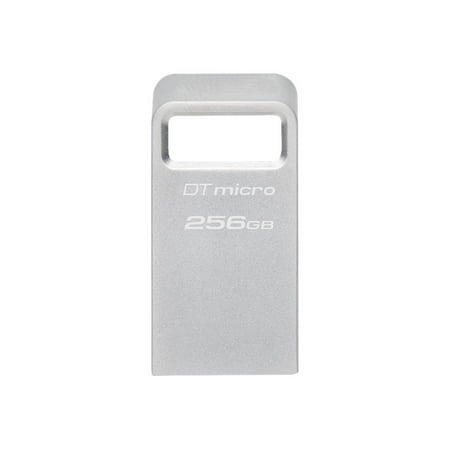 Kingston DataTraveler Micro - USB flash drive - 256 GB - USB 3.2 Gen 1 ...