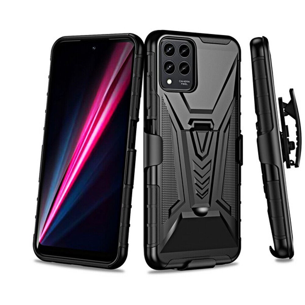 Kaleidio Case For T-Mobile REVVL 6 Pro 5G [Transform] Rugged Holster ...