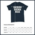 Skibidi Sigma Rizz T-shirt Funny Goat Gyatt Meme Zoomer Viral Humor Men ...