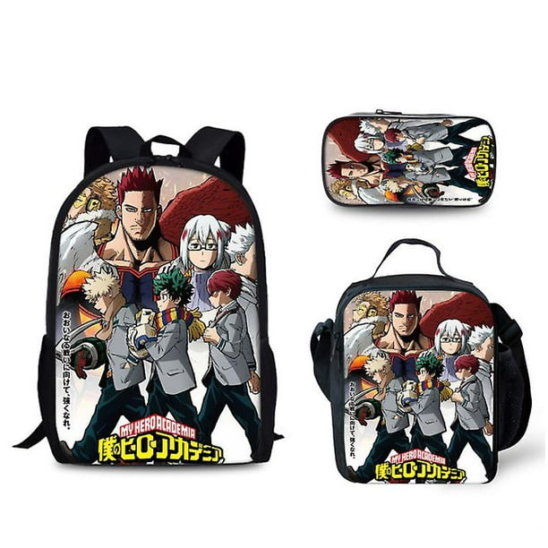 My Hero Academia Primary School Student Theme Schoolbag 3-piece Set ...