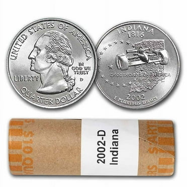 2002-D Indiana State Quarter BU - Walmart.com