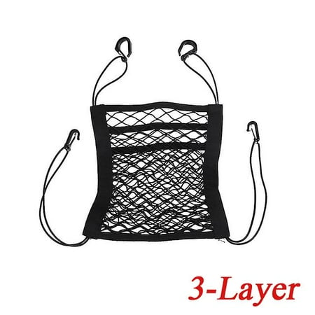 NETSENG Car Seat Net Pockets Storage Net Pockets Net Pockets Between ...