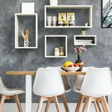 Kaboon Wall Mount Cube Shelf Set of 4, 59x43x7.87, Model-Cube-Shelf ...