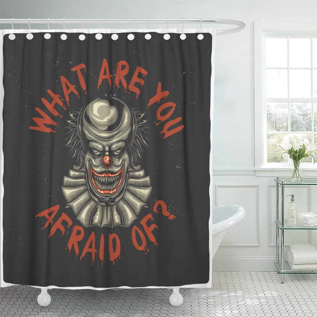 YUSDECOR Horror Colorful Cartoon Scary Clown Funny Actor Character ...