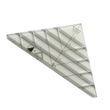 Quilting Ruler 90 Degree Triangle Acrylic for Template Ruler Sewing ...