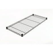 OFM X5 Series Model S3618 36" x 18" Wire Shelf, Black, Pack of 2 ...