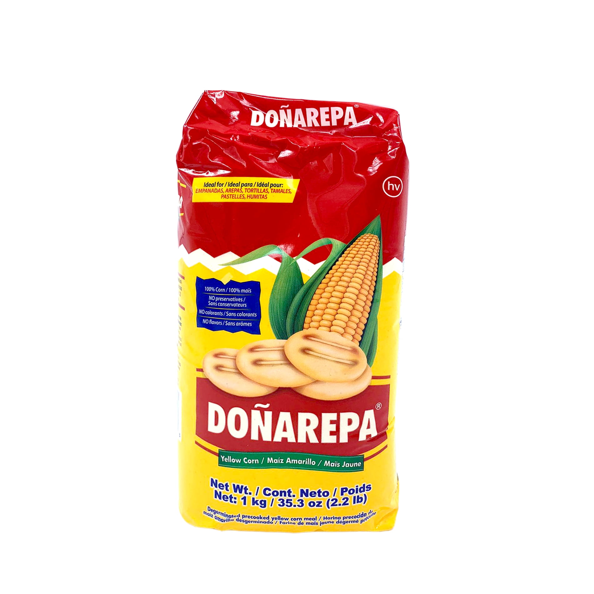 Click here for Donarepa Yellow Corn Flour 1 Kg prices
