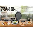 Courant 7-inch, Easy Clean, Personal Pizza Maker/Griddle. Makes Eggs ...
