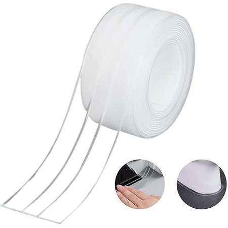 Waterproofing Strip,bathroom Seal Double Fold Silicone White Self ...