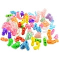 Smrinog 50pcs Doll Decorative Shoes Mini Plastic Doll High-Heeled Shoes ...