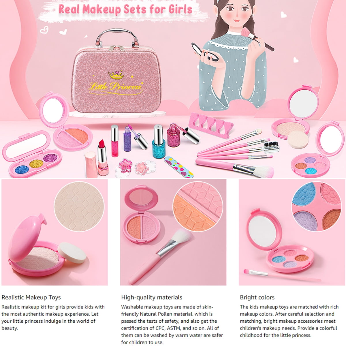 Natural Kids Makeup Kit