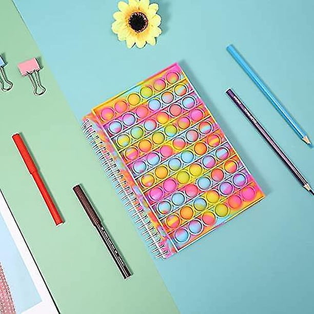 Pop Fidget Toys It Notebook para niños Escuela Oficina Universidad ...