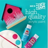 Apple Barrel Acrylic Craft Paint 16 fl oz Bright Red Water-Based Matte ...