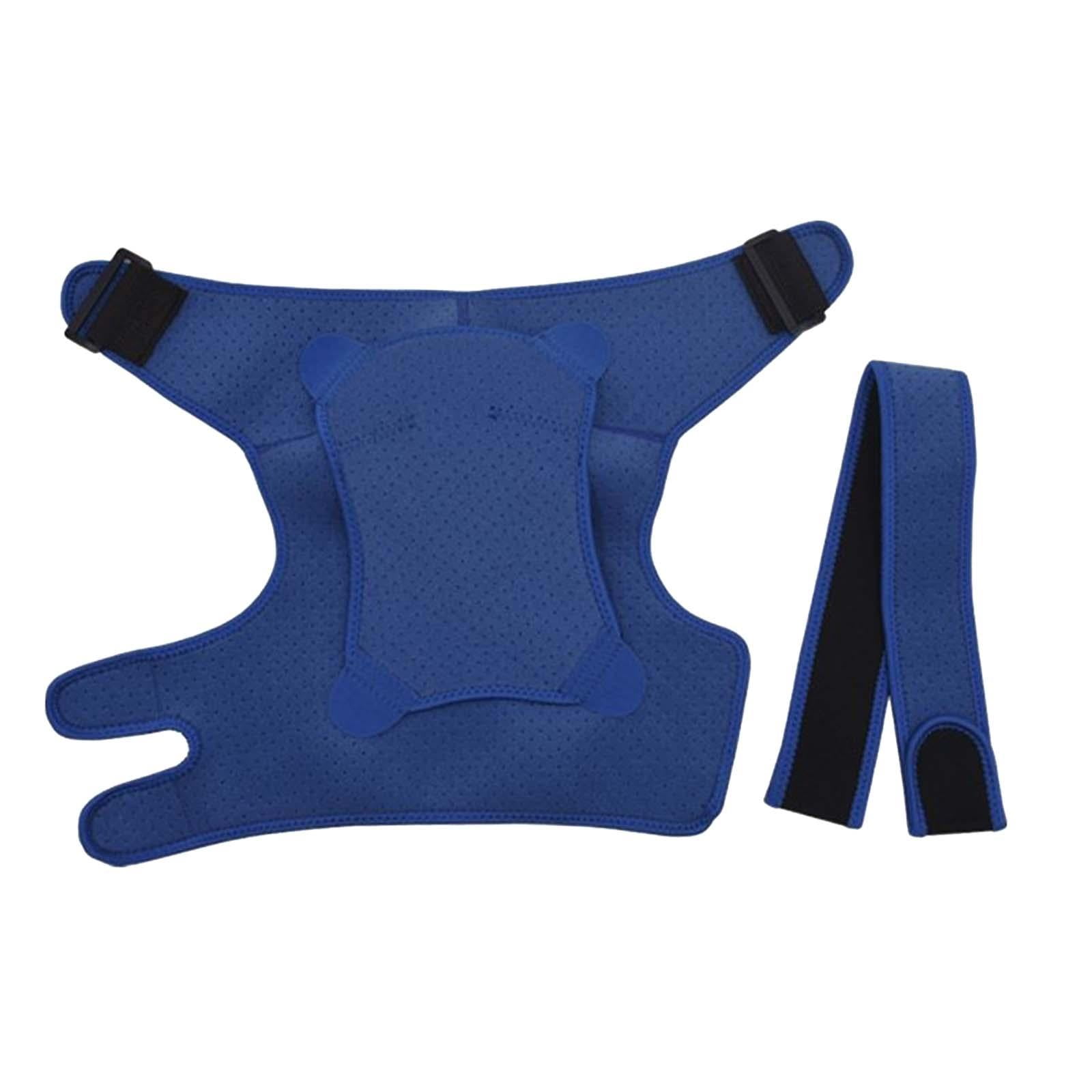 Shoulder Brace, Shoulder Support, Adjustable Upper Arm Wrap Sleeve, Men ...