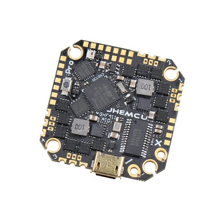 JHEMCU GHF411AIO Pro F4 OSD Flight Controller Built-in 25A/35A BLheli_S ...