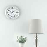 Mainstays 8.78 Wall Clock - Glass Lens - Walmart.com