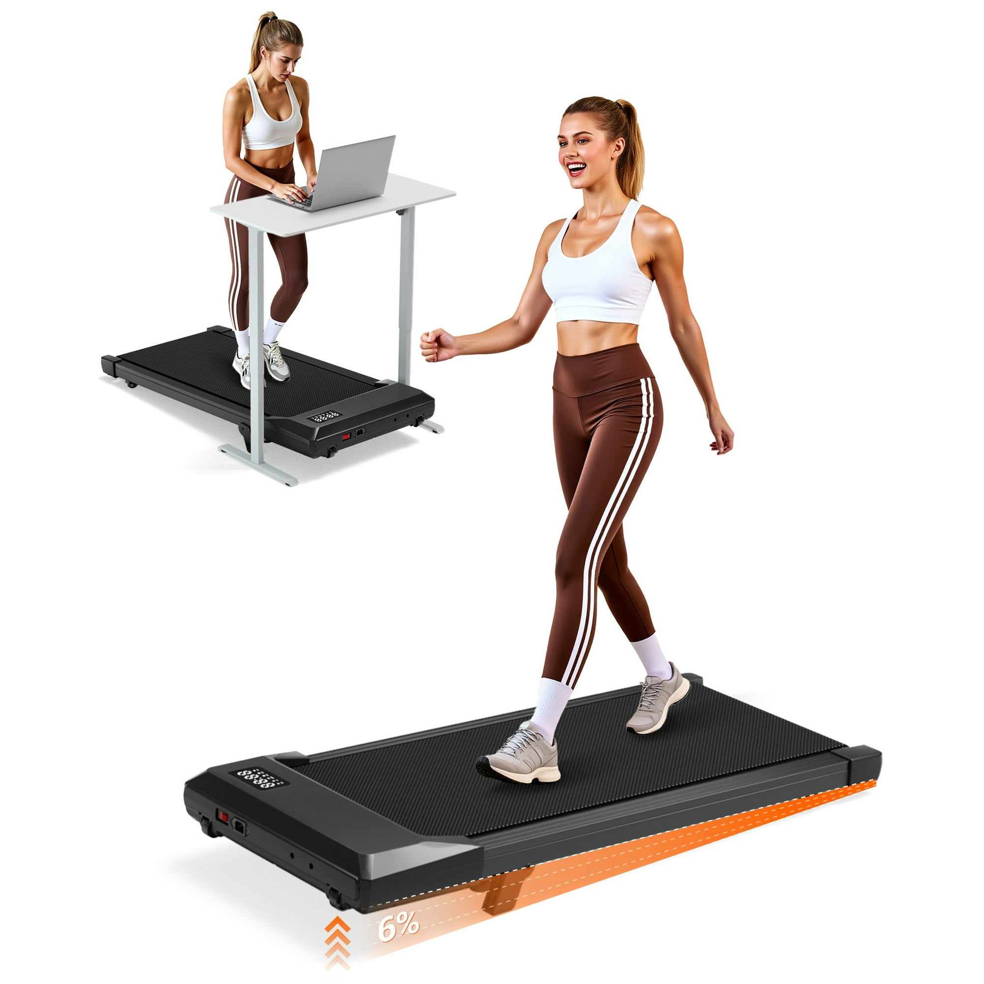 Click here for Mjww Walking Pad 6 Walking Pad With Incline no-Ass... prices