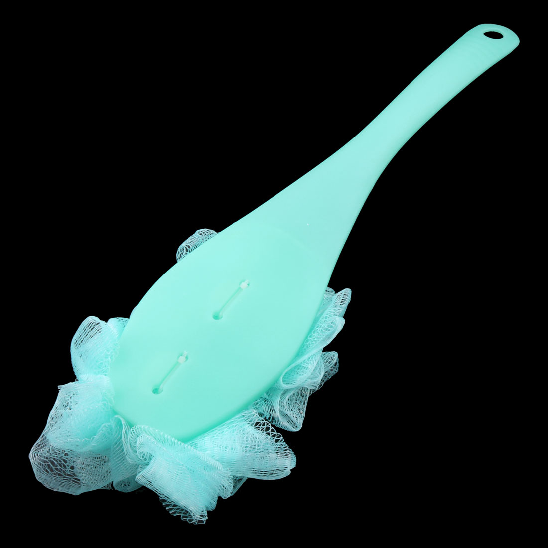 Bathroom Nylon Mesh Back Scrubber Long Handle Bathing Shower Brush ...