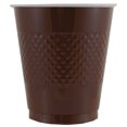 JAM Paper® Plastic Cups, 12 oz, Brown, 20/pack - Walmart.com